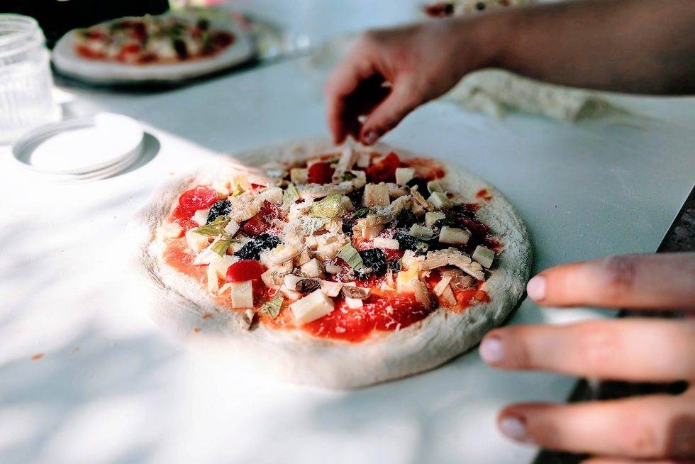 Das Mittagsmenü in der Pizzeria Ristorante Il Podio